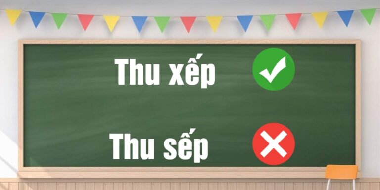 Thu xếp hay thu sếp? Từ nào đúng chính tả tiếng Việt?